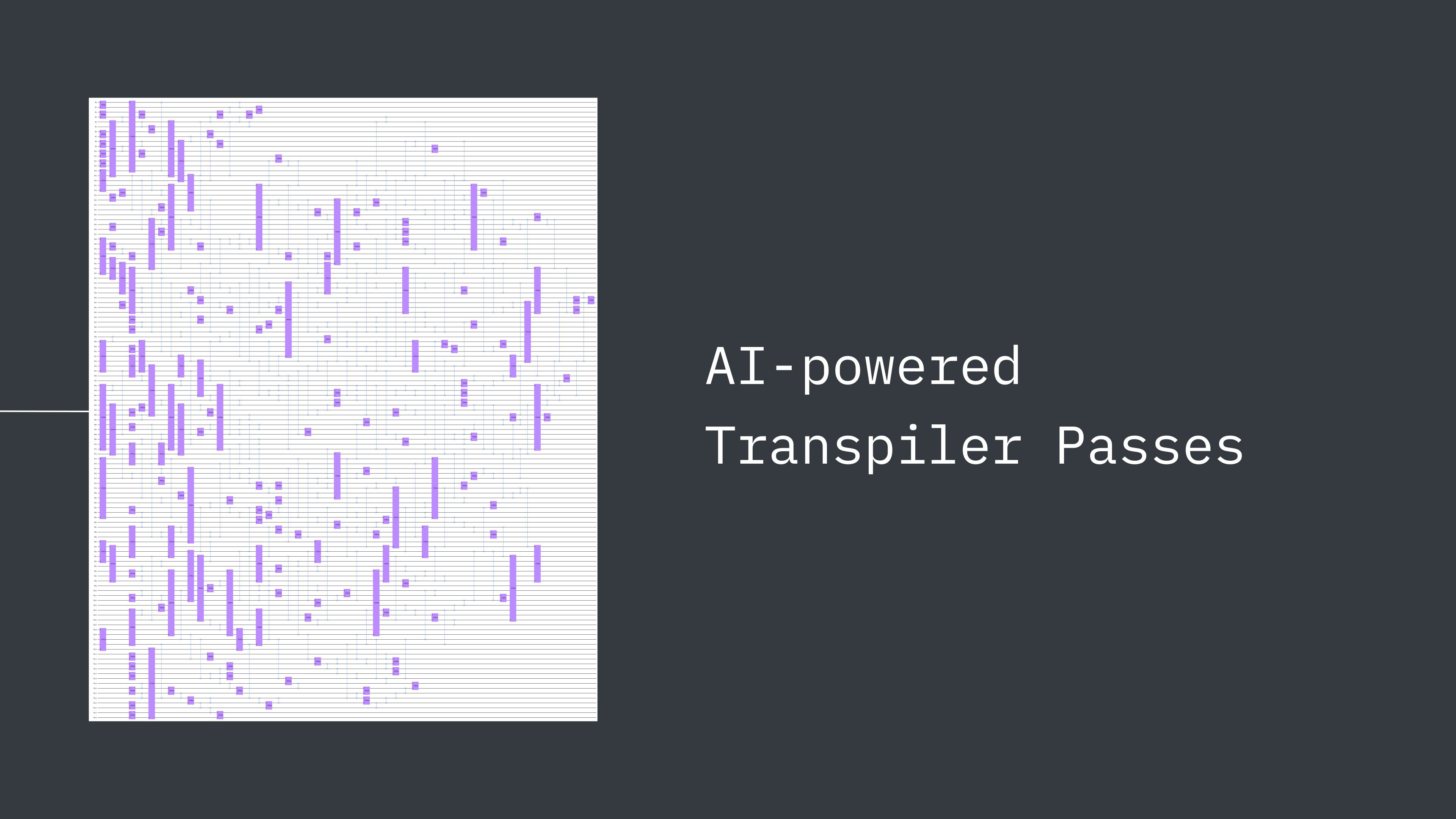 Optimize quantum circuits with AI-powered transpiler passes | IBM Quantum Computing Blog